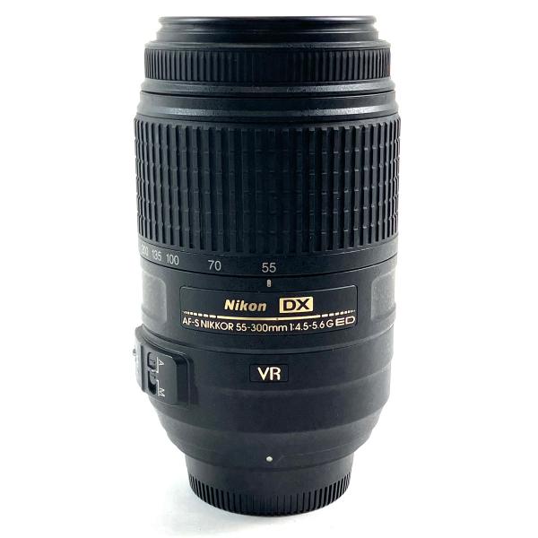 【メーカー名】Nikon【製品名】AF-S DX NIKKOR 55-300mm F4.5-5.6G ED VR【レンズ種類】一眼カメラ用レンズ（オートフォーカス）【カメラ付属品】フロントキャップ、リアキャップ【ブランド状態ランク】ランクC...