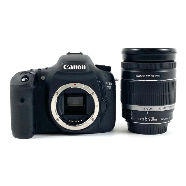 【メーカー名】Canon【製品名】EOS 7D EF-S 18-200 IS レンズキット【カメラ種類】デジタル 一眼レフカメラ【カメラ付属品】バッテリー、アイカップ、フロントキャップ【ブランド状態ランク】ランクC【コメント】【外観】ボディ...