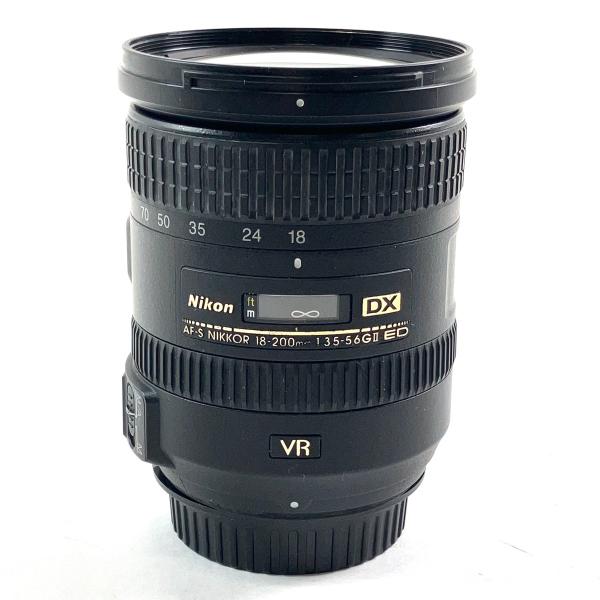 【メーカー名】Nikon【製品名】AF-S DX NIKKOR 18-200mm F3.5-5.6G ED VR II【レンズ種類】一眼カメラ用レンズ（オートフォーカス）【カメラ付属品】レンズフード、フロントキャップ【ブランド状態ランク】ラ...