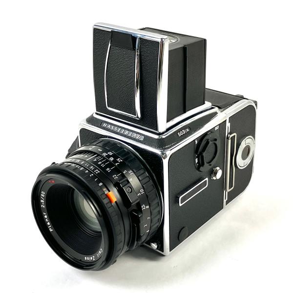 【メーカー名】Hasselblad【製品名】503CW + Planar T* CFE 80mm F2.8【カメラ種類】中判カメラ【カメラ付属品】フロントキャップ【ブランド状態ランク】ランクB【コメント】【外観】ボディに僅かなスレやキズ、僅...