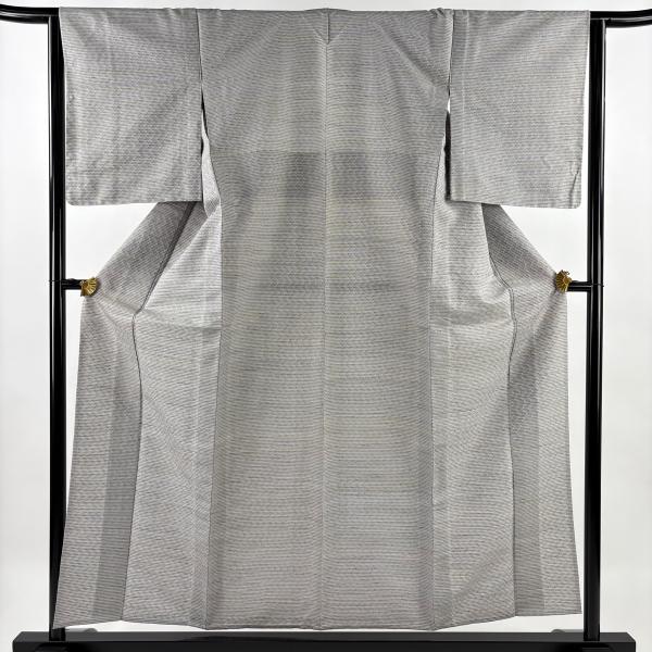 【着物ランク】秀品【素材】正絹【身丈】約156.5cm【裄丈】約64cm【袖丈】約49cm【袖幅】約32.5cm【前幅】約21.5cm【後幅】約29cm【サイズ】M【着物仕立て】単衣【着用時期】6/9月【コメント】普段着やおしゃれ着として人...