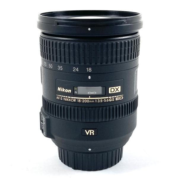 【メーカー名】Nikon【製品名】AF-S DX NIKKOR 18-200mm F3.5-5.6G ED VR II【レンズ種類】一眼カメラ用レンズ（オートフォーカス）【カメラ付属品】フロントキャップ、リアキャップ【ブランド状態ランク】ラ...