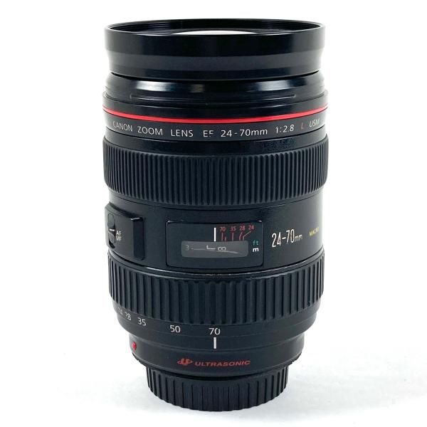 【メーカー名】Canon【製品名】EF 24-70mm F2.8L USM【レンズ種類】一眼カメラ用レンズ（オートフォーカス）【カメラ付属品】リアキャップ【ブランド状態ランク】ランクC【コメント】【外観】スレやキズ、汚れや塗装剥がれ、ヒビが...