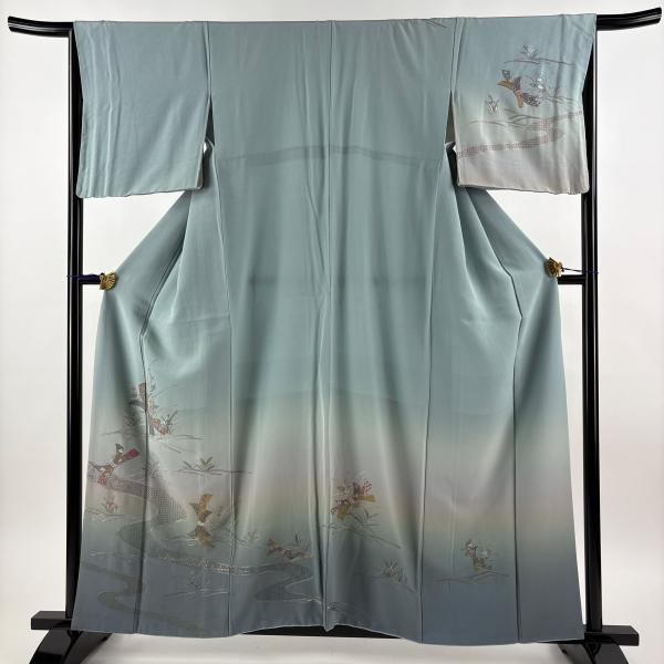 【着物ランク】秀品【素材】正絹【身丈】約157cm【裄丈】約66cm【袖丈】約47.5cm【袖幅】約34cm【前幅】約24.5cm【後幅】約30cm【サイズ】M【着物仕立て】袷【着用時期】10〜5月【コメント】気品たっぷりにお召し頂ける素敵...