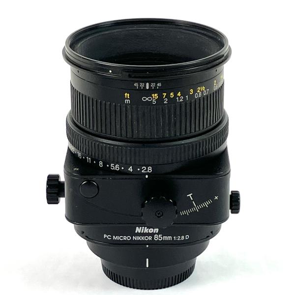 【メーカー名】Nikon【製品名】PC MICRO NIKKOR 85mm F2.8D【レンズ種類】一眼カメラ用レンズ（マニュアルフォーカス）【カメラ付属品】フロントキャップ、リアキャップ【ブランド状態ランク】ランクC【コメント】【外観】ス...