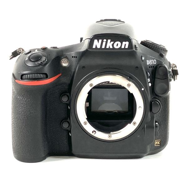 【メーカー名】Nikon【製品名】D810 ボディ【カメラ種類】デジタル 一眼レフカメラ【カメラ付属品】ボディキャップ、ホットシューカバー【ブランド状態ランク】ランクC【コメント】【外観】スレやキズ、汚れやラバー部分に剥がれがあります。【光...