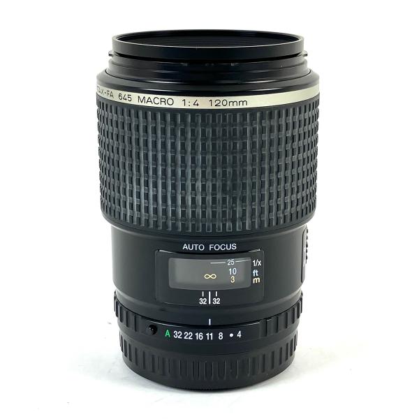 【メーカー名】PENTAX【製品名】SMC PENTAX-FA 645 MACRO 120mm F4【レンズ種類】中判カメラ用レンズ【カメラ付属品】レンズフード、フロントキャップ、リアキャップ【ブランド状態ランク】ランクB【コメント】【外観...