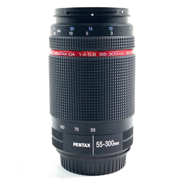【メーカー名】PENTAX【製品名】HD DA 55-300mm F4-5.8 ED WR【レンズ種類】一眼カメラ用レンズ（オートフォーカス）【カメラ付属品】レンズフード、フロントキャップ【ブランド状態ランク】ランクC【コメント】【外観】ス...