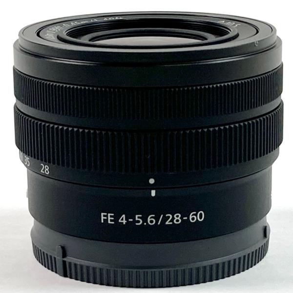 【メーカー名】SONY【製品名】FE 28-60mm F4-5.6 SEL2860【レンズ種類】一眼カメラ用レンズ（オートフォーカス）【カメラ付属品】フロントキャップ、リアキャップ【ブランド状態ランク】ランクB【コメント】【外観】僅かなスレ...