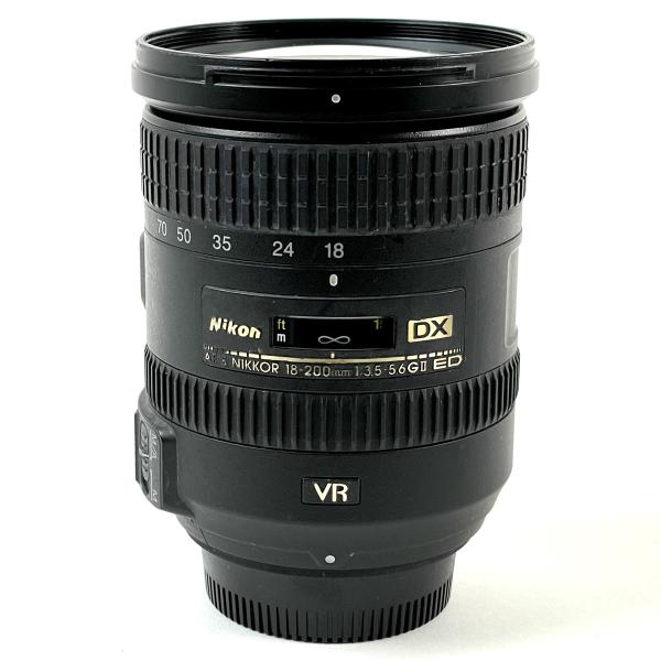 【メーカー名】Nikon【製品名】AF-S DX NIKKOR 18-200mm F3.5-5.6G ED VR II【レンズ種類】一眼カメラ用レンズ（オートフォーカス）【カメラ付属品】レンズフード、フロントキャップ、リアキャップ【ブランド...