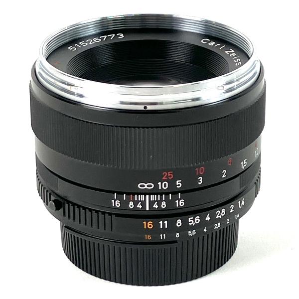【メーカー名】Carl Zeiss【製品名】Planar T* 50mm F1.4 ZF.2（ニコンF用）【レンズ種類】一眼カメラ用レンズ（マニュアルフォーカス）【カメラ付属品】レンズフード、フロントキャップ、リアキャップ【ブランド状態ラン...