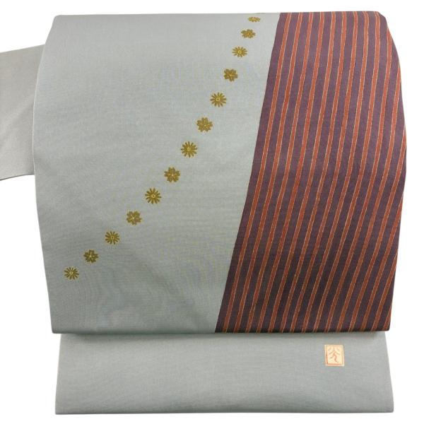 【着物ランク】優品【素材】正絹【帯丈】約373cm【帯幅】約30.5cm【帯仕立て】仕立て上がり【コメント】普段使いでお使いいただける名古屋帯でございます。カジュアルな装いに合わせてお使いください。リユース品としては目立った染み傷なく、状態...