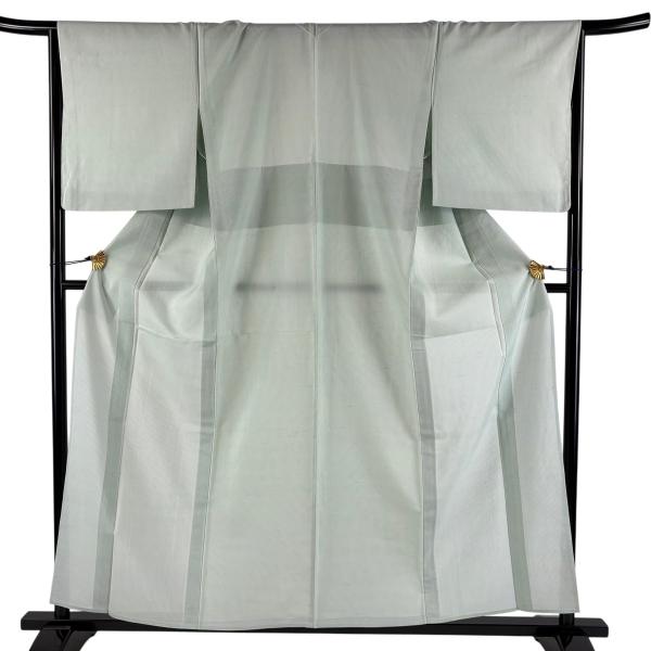 【着物ランク】逸品【素材】正絹【身丈】約158.5cm【裄丈】約66.5cm【袖丈】約49cm【袖幅】約35cm【前幅】約23cm【後幅】約29cm【サイズ】M【着物仕立て】薄物【着用時期】7〜8月【コメント】普段着やおしゃれ着として人気の...