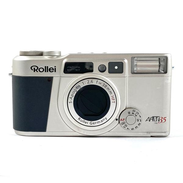 【メーカー名】ROLLEI【製品名】AFM35【カメラ種類】フィルム コンパクトカメラ【ブランド状態ランク】ランクC【コメント】【外観】スレやキズ、汚れや若干の塗装剥がれがあります。【光学系】ファインダーにクモリやカビ、キズやホコリの混入が...