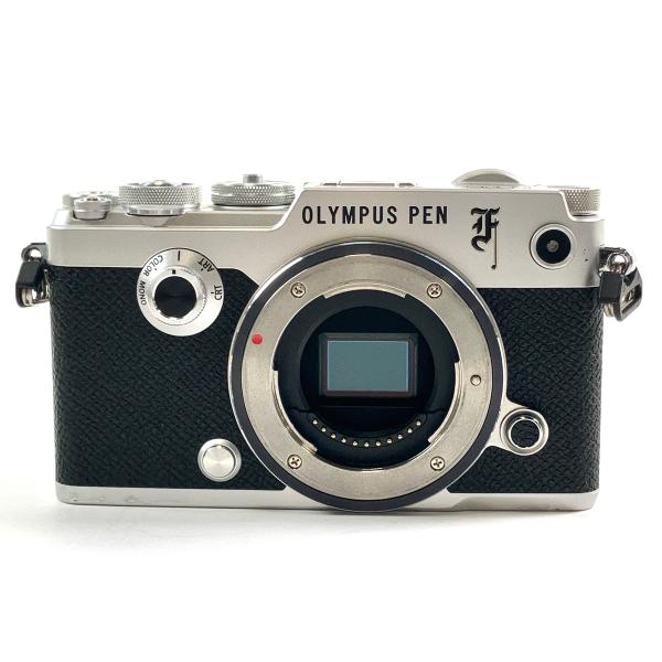 【メーカー名】OLYMPUS【製品名】PEN-F ボディ シルバー【カメラ種類】デジタル ミラーレス 一眼カメラ【カメラ付属品】外箱、バッテリー、ボディキャップ、ホットシューカバー【ブランド状態ランク】ランクC【コメント】【外観】スレやキズ...