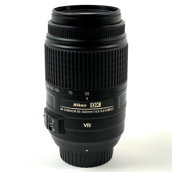 【メーカー名】Nikon【製品名】AF-S DX NIKKOR 55-300mm F4.5-5.6G ED VR【レンズ種類】一眼カメラ用レンズ（オートフォーカス）【カメラ付属品】フロントキャップ、リアキャップ【ブランド状態ランク】ランクB...