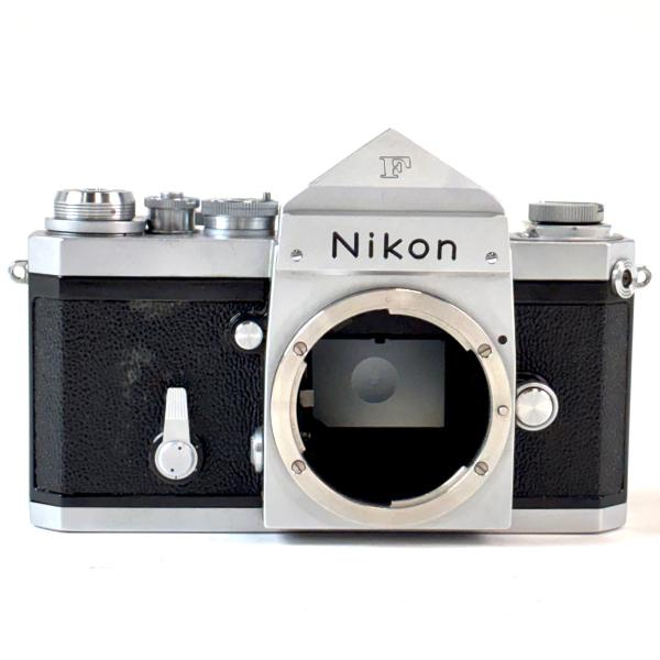 【メーカー名】Nikon【製品名】F アイレベル シルバー ボディ【カメラ種類】フィルム マニュアルフォーカス 一眼レフカメラ【ブランド状態ランク】ランクC【コメント】【外観】スレやキズ、汚れ、錆、塗装剥がれ、フィルム室内やミラー部にモルト...