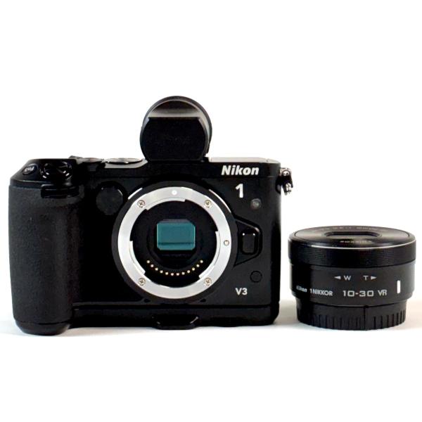 【メーカー名】Nikon【製品名】1 V3 プレミアムキット ブラック【カメラ種類】デジタル ミラーレス 一眼カメラ【カメラ付属品】バッテリー、充電器、ストラップ、ボディキャップ、リアキャップ【ブランド状態ランク】ランクC【コメント】【外観...