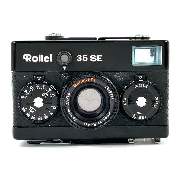 【メーカー名】ROLLEI【製品名】35SE シンガポール【カメラ種類】フィルム コンパクトカメラ【カメラ付属品】ストラップ、フロントキャップ、ソフトケース【ブランド状態ランク】ランクC【コメント】【外観】スレやキズ、汚れや塗装剥がれ、ヘコ...
