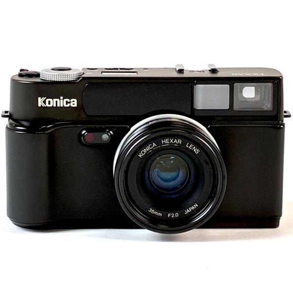 【メーカー名】KONICA【製品名】HEXAR ブラック【カメラ種類】フィルム コンパクトカメラ【ブランド状態ランク】ランクC【コメント】【外観】スレやキズ、汚れ、僅かな塗装剥がれがあります。【光学系】ファインダーにクモリ、カビ、小ゴミやホ...