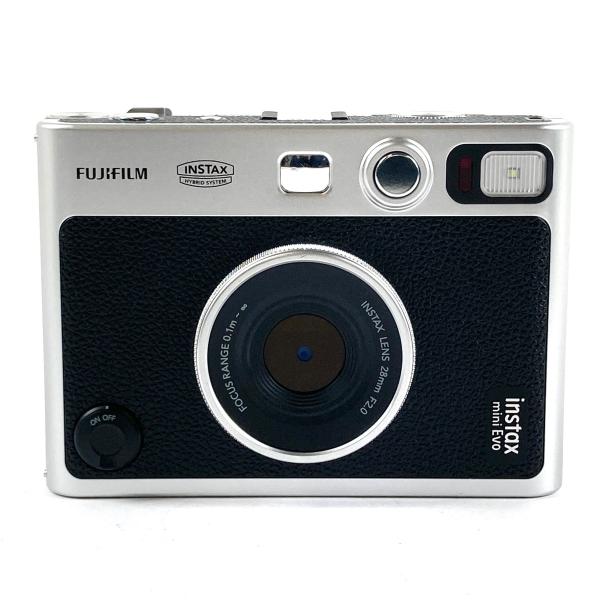 【メーカー名】FUJIFILM【製品名】instax mini Evo (USB Type-C対応モデル) ブラック【カメラ種類】インスタントカメラ【カメラ付属品】外箱、取扱説明書、ストラップ【ブランド状態ランク】ランクB【コメント】【外観...