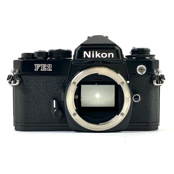 【メーカー名】Nikon【製品名】FE2 ボディ【カメラ種類】フィルム マニュアルフォーカス 一眼レフカメラ【カメラ付属品】ボディキャップ【ブランド状態ランク】ランクC【コメント】【外観】スレやキズ、汚れや塗装剥がれ、底面に膨らみ、フィルム...