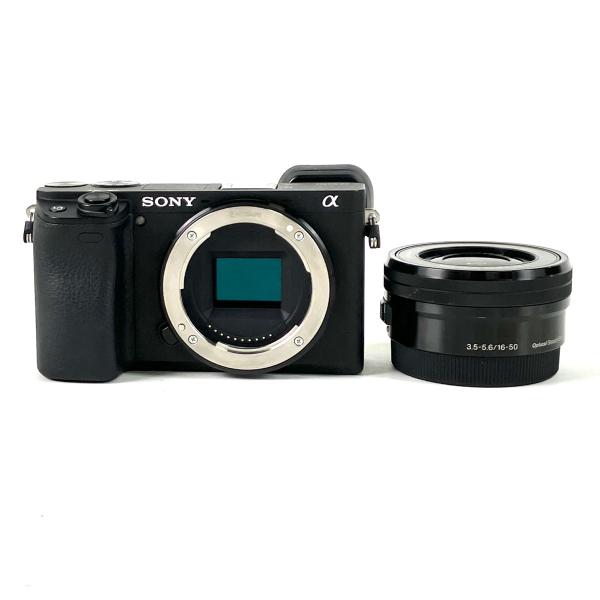 【メーカー名】SONY【製品名】α6400 パワーズームレンズキット ILCE-6400L ブラック【カメラ種類】デジタル ミラーレス 一眼カメラ【カメラ付属品】バッテリー、充電器、アイカップ、フロントキャップ【ブランド状態ランク】ランクB...