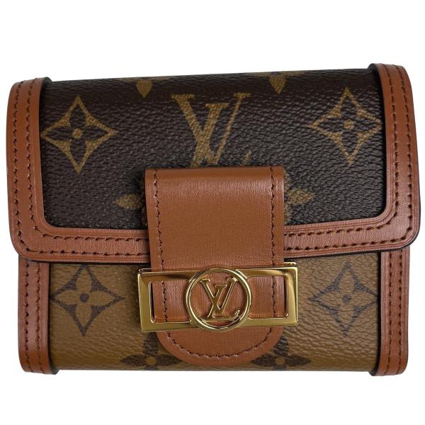 【ブランド名】ルイ・ヴィトン/Louis Vuitton【ブランド状態ランク】ランクAB【タイプ】ポルトフォイユ ドーフィーヌ コンパクト【型番】M68725【対象】レディース【シリアル】ICチップ入り【幅】約12cm【高さ】約9cm【奥行...