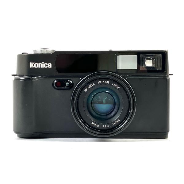 【メーカー名】KONICA【製品名】HEXAR QD (ブラック) 【カメラ種類】フィルム コンパクトカメラ【ブランド状態ランク】ランクC【コメント】【外観】スレやキズ、汚れや塗装剥がれ、僅かな錆、アタリ、アクセサリーシューにガタツキがあり...
