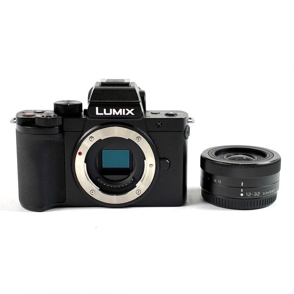 【メーカー名】Panasonic【製品名】LUMIX DC-G100K 標準ズームレンズキット【カメラ種類】デジタル ミラーレス 一眼カメラ【カメラ付属品】外箱、取扱説明書、バッテリー、充電器、ストラップ、USBケーブル、ホットシューカバー...