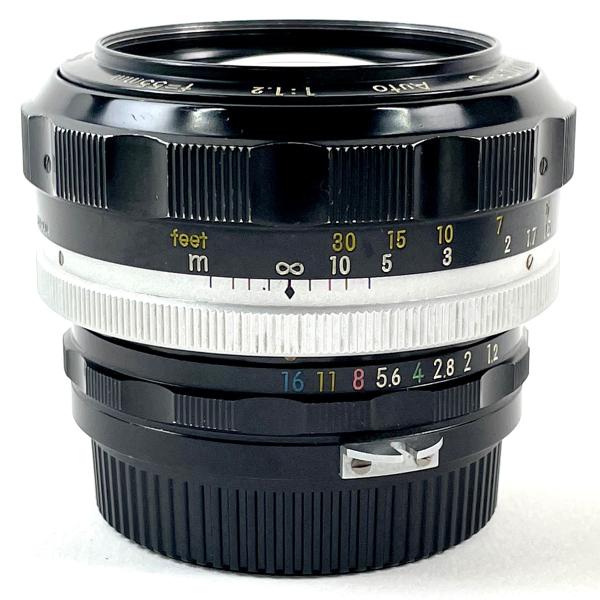【メーカー名】Nikon【製品名】NIKKOR-S Auto 55mm F1.2【レンズ種類】一眼カメラ用レンズ（マニュアルフォーカス）【ブランド状態ランク】ランクC【コメント】【外観】スレやキズ、汚れや塗装剥がれがあります。【光学系】レン...