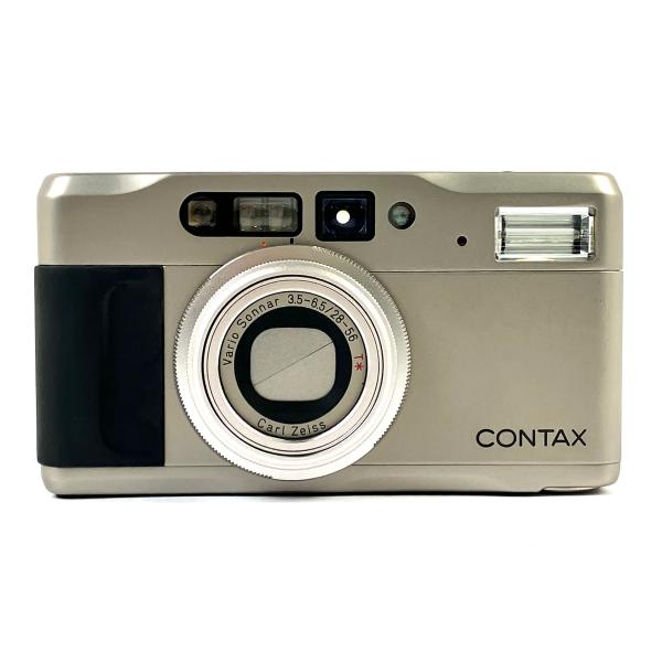 【メーカー名】CONTAX【製品名】TVS II【カメラ種類】フィルム コンパクトカメラ【カメラ付属品】ストラップ【ブランド状態ランク】ランクC【コメント】【外観】スレやキズ、汚れがあります。【光学系】ファインダーにカビやクモリ、キズやホコ...