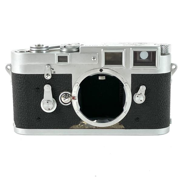 【メーカー名】LEICA【製品名】M3 シルバー ダブルストローク ボディ【カメラ種類】フィルム レンジファインダーカメラ【ブランド状態ランク】ランクC【コメント】【外観】スレやキズ、汚れや貼り革に剥がれがあります。【光学系】ファインダーに...