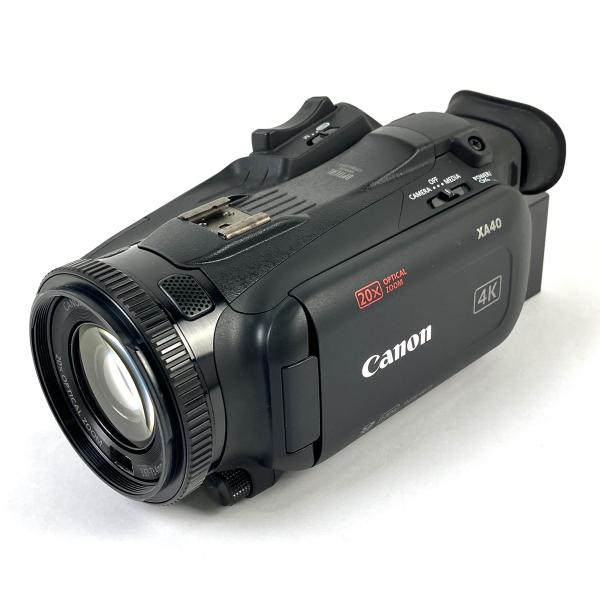 【メーカー名】Canon【製品名】XA40【カメラ種類】デジタルビデオカメラ【カメラ付属品】バッテリー、アイカップ、フロントキャップ【ブランド状態ランク】ランクC【コメント】【外観】スレやキズ、汚れがあります。【光学系】ファインダーに薄クモ...