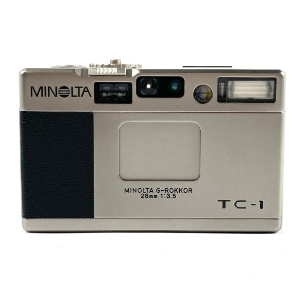 【メーカー名】MINOLTA【製品名】TC-1【カメラ種類】フィルム コンパクトカメラ【カメラ付属品】ストラップ、ソフトケース【ブランド状態ランク】ランクC【コメント】【外観】スレやキズ、僅かな汚れがあります。【光学系】ファインダーにカビや...