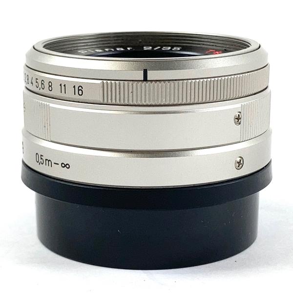 【メーカー名】CONTAX【製品名】Planar T* 35mm F2 プラナー Gマウント【レンズ種類】レンジファインダーカメラ用レンズ【カメラ付属品】レンズフード、フロントキャップ【ブランド状態ランク】ランクC【コメント】【外観】僅かな...