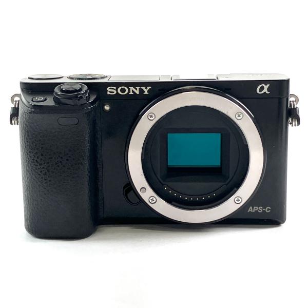 【メーカー名】SONY【製品名】α6000 ボディ ILCE-6000 B ブラック【カメラ種類】デジタル ミラーレス 一眼カメラ【カメラ付属品】バッテリー【ブランド状態ランク】ランクC【コメント】【外観】スレやキズ、汚れがあります。【光学...