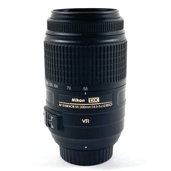【メーカー名】Nikon【製品名】AF-S DX NIKKOR 55-300mm F4.5-5.6G ED VR【レンズ種類】一眼カメラ用レンズ（オートフォーカス）【カメラ付属品】フロントキャップ、リアキャップ【ブランド状態ランク】ランクC...