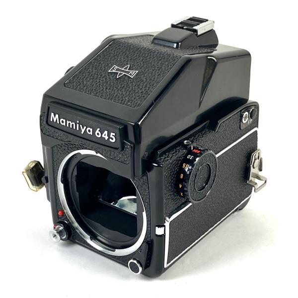 【メーカー名】Mamiya【製品名】M645 1000S ボディ【カメラ種類】中判カメラ【カメラ付属品】ホットシューカバー【ブランド状態ランク】ランクB【コメント】【外観】スレやキズ、汚れ、フィルム室内やファインダー接続部にモルト劣化があり...
