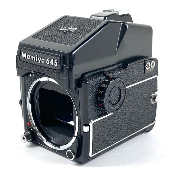 【メーカー名】Mamiya【製品名】M645 1000S ボディ【カメラ種類】中判カメラ【ブランド状態ランク】ランクC【コメント】【外観】スレやキズ、汚れや塗装剥がれ、フィルム室内にモルト劣化があります。【光学系】ファインダーにクモリやカビ...