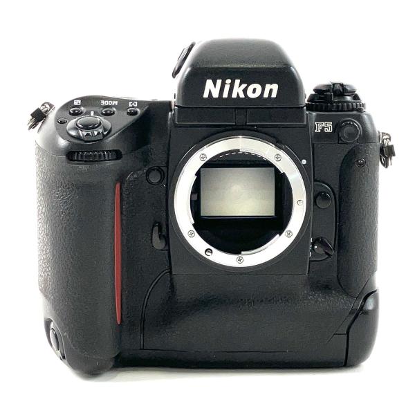 【メーカー名】Nikon【製品名】F5 ボディ【カメラ種類】フィルム オートフォーカス 一眼レフカメラ【カメラ付属品】ボディキャップ【ブランド状態ランク】ランクC【コメント】【外観】スレやキズ、汚れがあります。フィルム室にモルトの劣化があり...