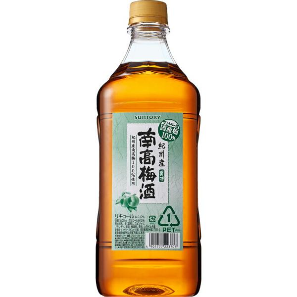 飲食店で愛用されている梅酒【12本まで1梱包で発送】サントリー 紀州産 南高梅酒 1800ml 1.8L