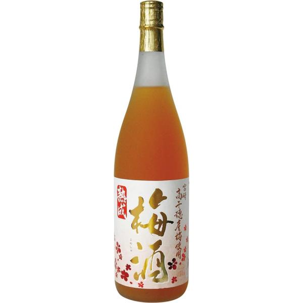 本格焼酎に漬け込んだ濃厚梅酒 【6本まで1梱包で発送】高千穂 熟成 高千穂梅酒 1.8L