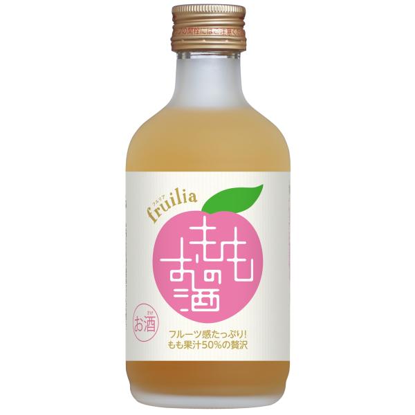 たっぷりもものお酒【１２本まで１梱包で発送】中埜　國盛　もものお酒　３００ｍｌ