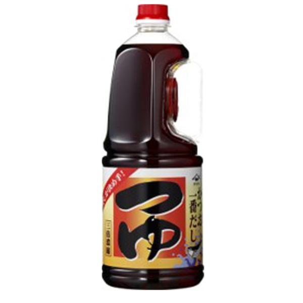 かつおの味と香りがいきる一番だしを使った芳醇な香り、まろやかでコクのある味の3倍濃縮つゆです。