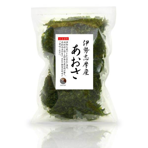 -------------------------------------------------------名　　称　あおさ原材料名　ひとえぐさ（伊勢志摩産）内 容 量　100ｇ賞味期限　180日保存方法　冷暗所（15℃以下）で保存してく...