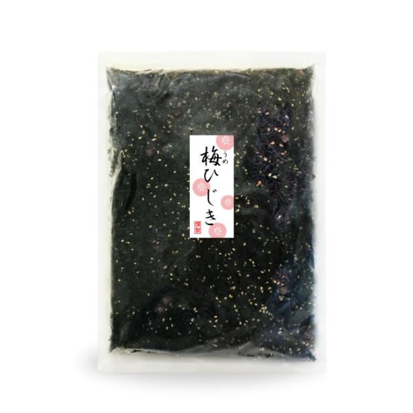 ひじき ふりかけ うめひじき 500gうめひじき５００ｇをご用意！！カリカリ梅の食感、酸味がアクセントとなり一層食欲が進みます。ご飯にふりかけたり、おむすびの具材としてももちろんのこと、和風パスタと組み合わせるのもオススメです。弊社スタッフ...