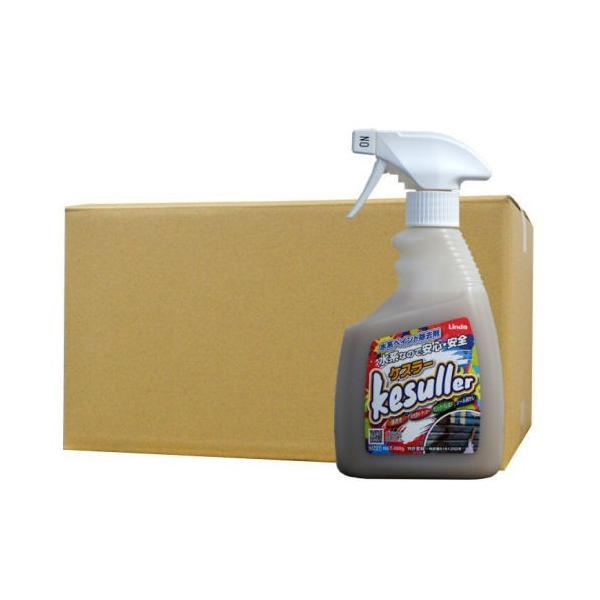 【商品名】ケスラー kesuller 水性ペイント除去剤【内容量】450g×20本【成　分】ジエチレングリコールモノブチルエーテル、トリエタノールアミン、増粘剤【用　途】水性塗料・ラッカー・マジックの除去、シール剥がし【液　性】中性【特　許...