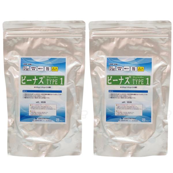 【商品名】ビーナスフェーバーTYPE1【内容量】20g水溶性パック×30包×2袋【成　分】各種微生物群 【剤　形】水溶性パック入り粉剤【用　途】浄化槽の浄化促進と悪臭緩和【販売元】日産化学株式会社【商品特長】◆各種微生物群をバランス良く配合...