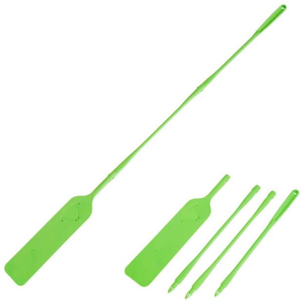 お手持ちのフローリングワイパーシートをセットしてすき間のお掃除ができます。薄型なのでわずか1cmのすき間にも入り込み、ホコリをごっそり絡めとります。柄は簡単に取り外しができ、すき間に合わせて4パターンの長さでお掃除ができます。※シートは別売...